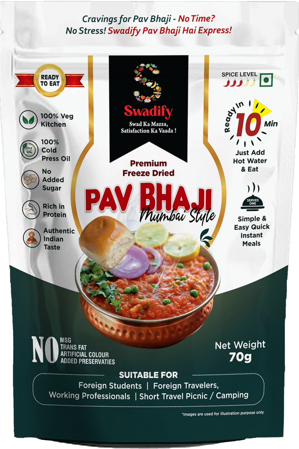 Pav Bhaji – Swadify